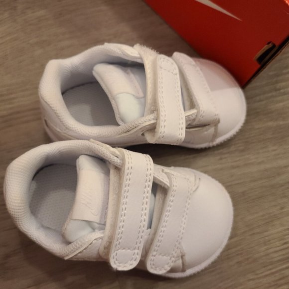 Nike | Shoes | Nike Court Royale Tdv White Toddlers Shoes Size 3c ...